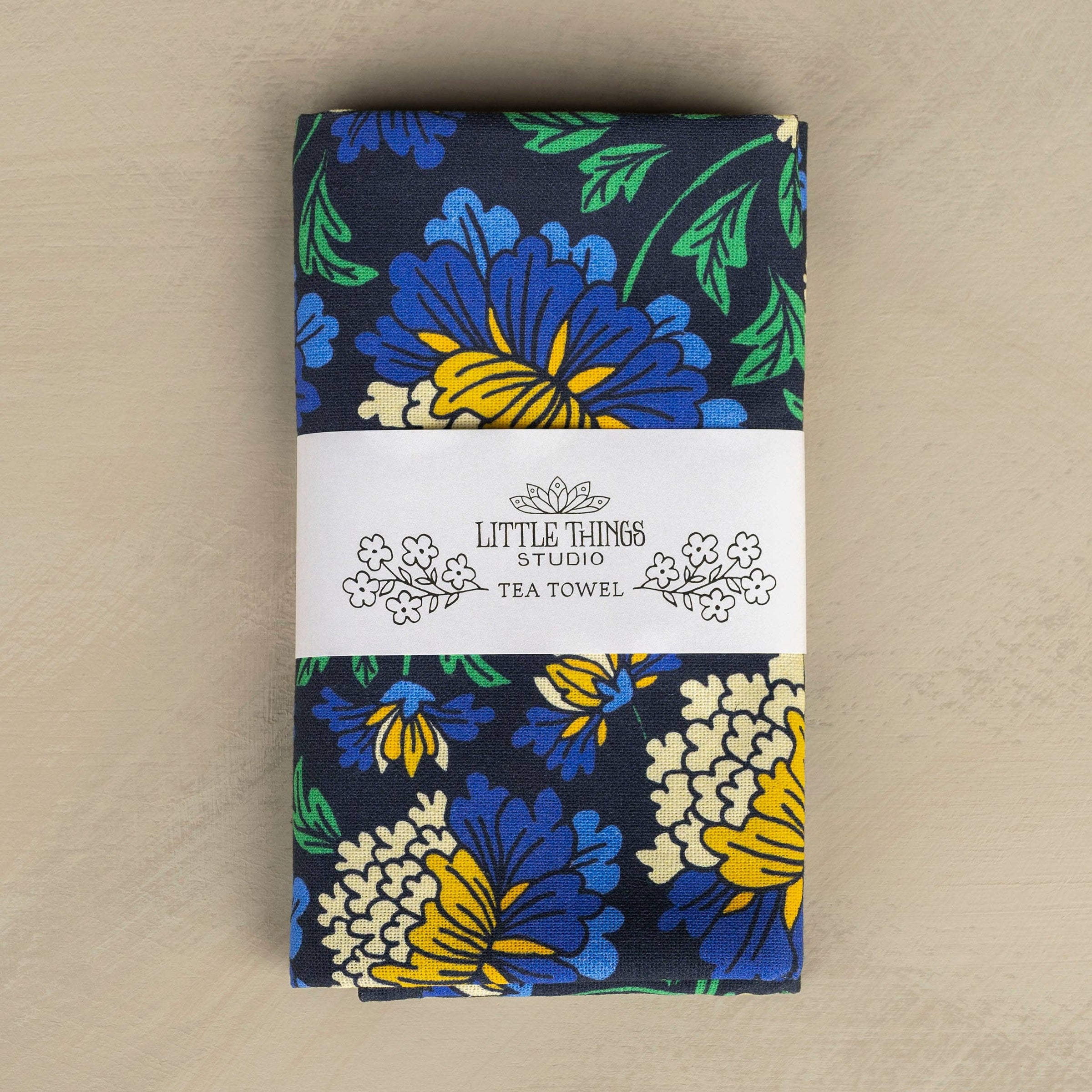 Little Things Studio - How Great Thou Art Hymn Tea Towel - Full Color ...