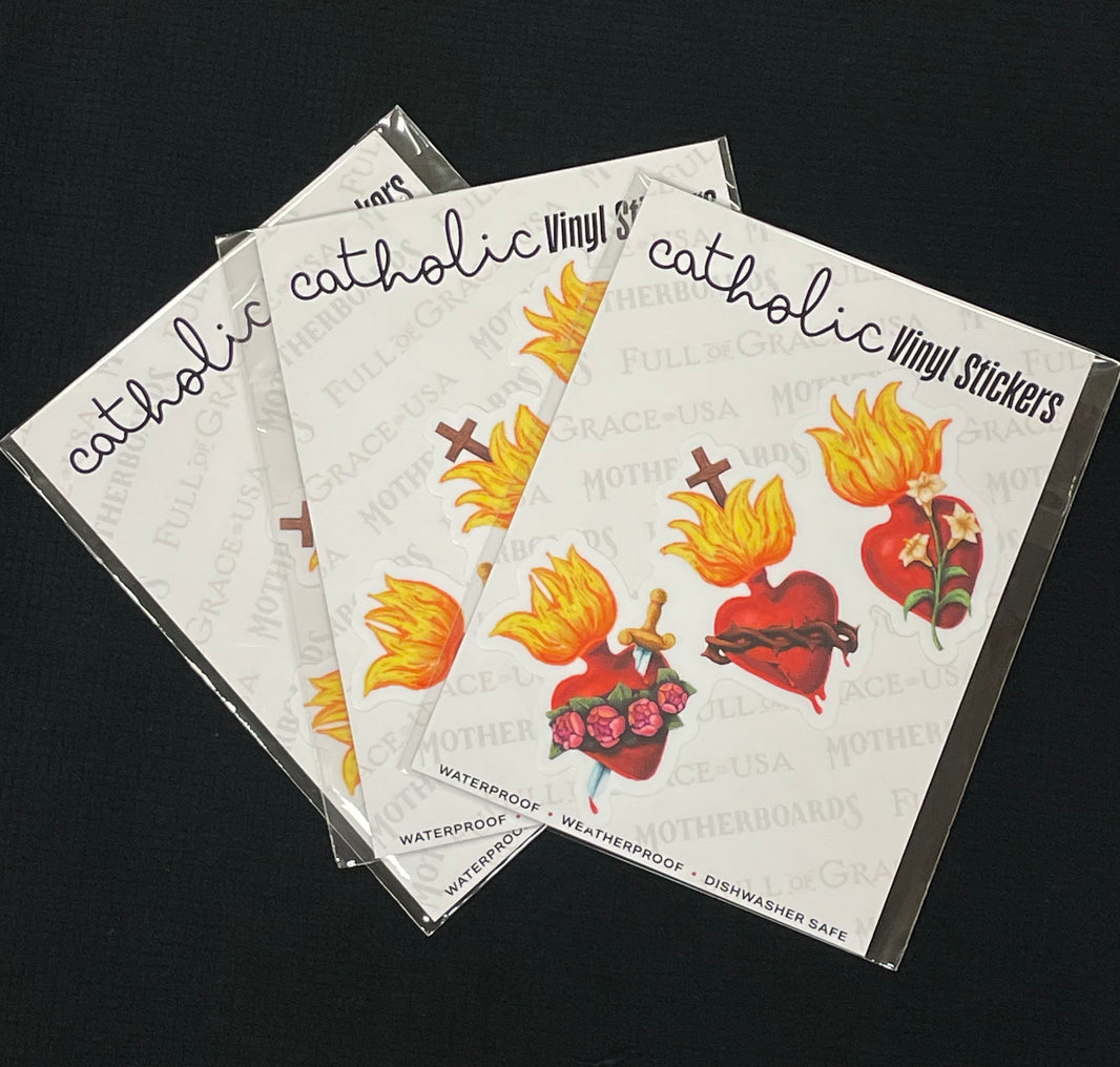 Unifying Hearts Large Sticker Decal