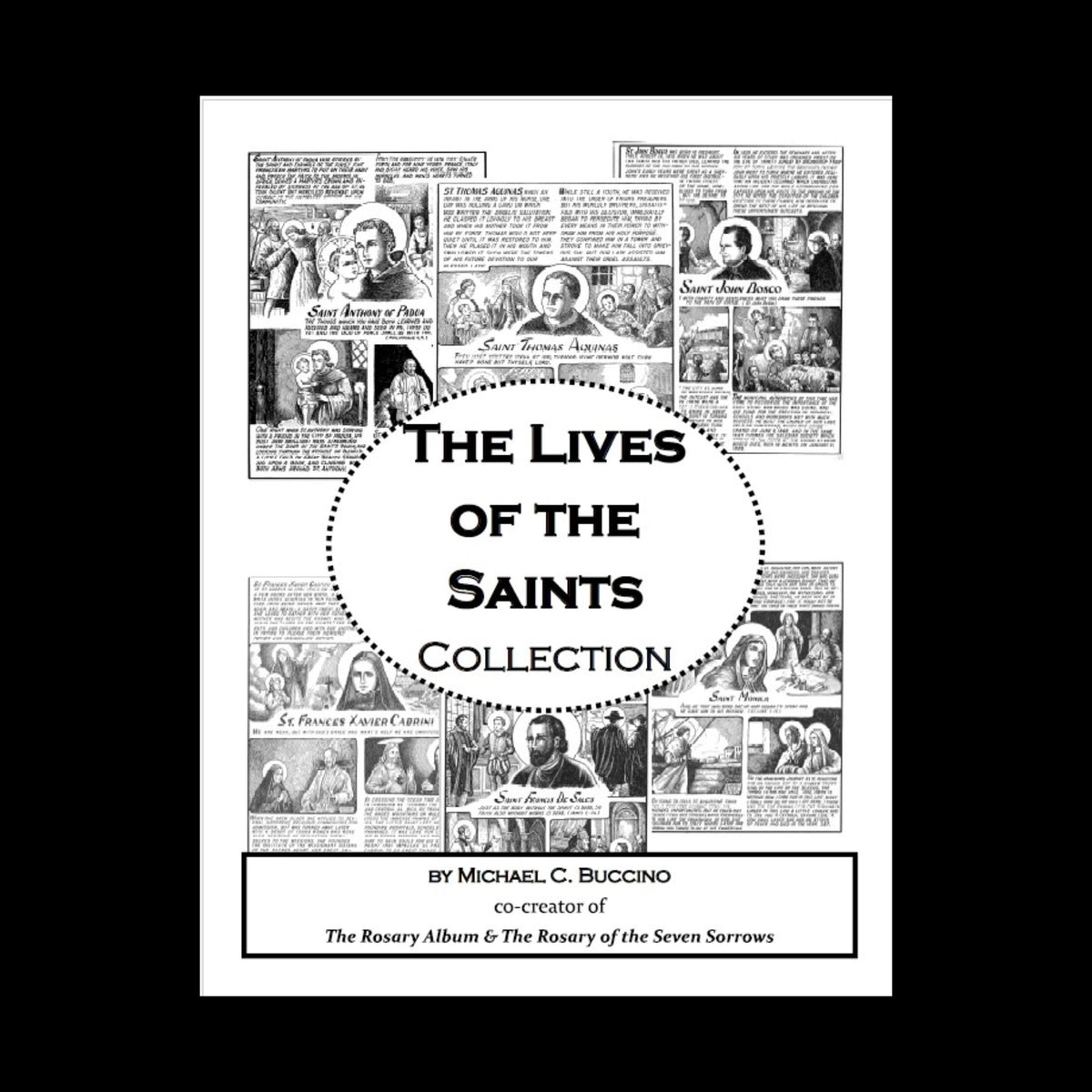 The Lives of the Saints Collection: Illustrated & Hand Printed Saint's ...